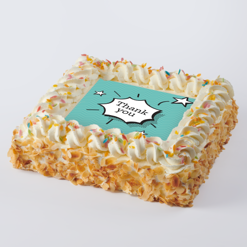Thank you cake | Toptaarten.nl